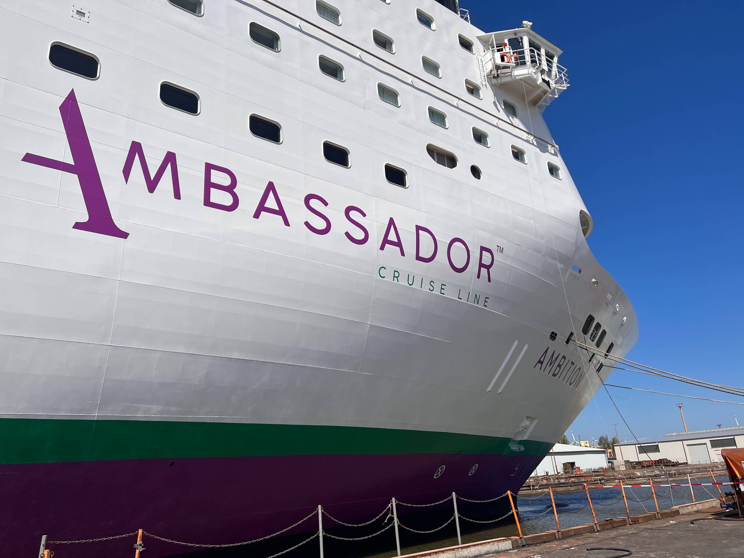 Ambassador Cruise Line - MV Ambition - April 2023 | Atlantic Marine ...